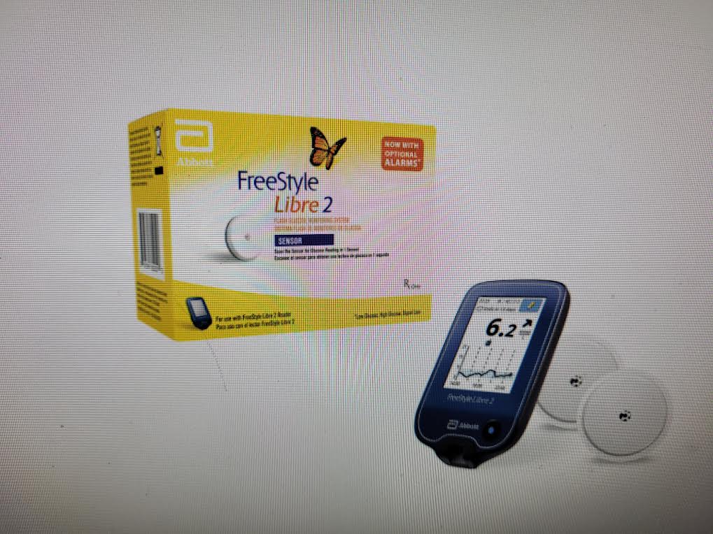 FreeStyle Libre 2 Reader & Sensor Starter Kit for Continuous Glucose M ...